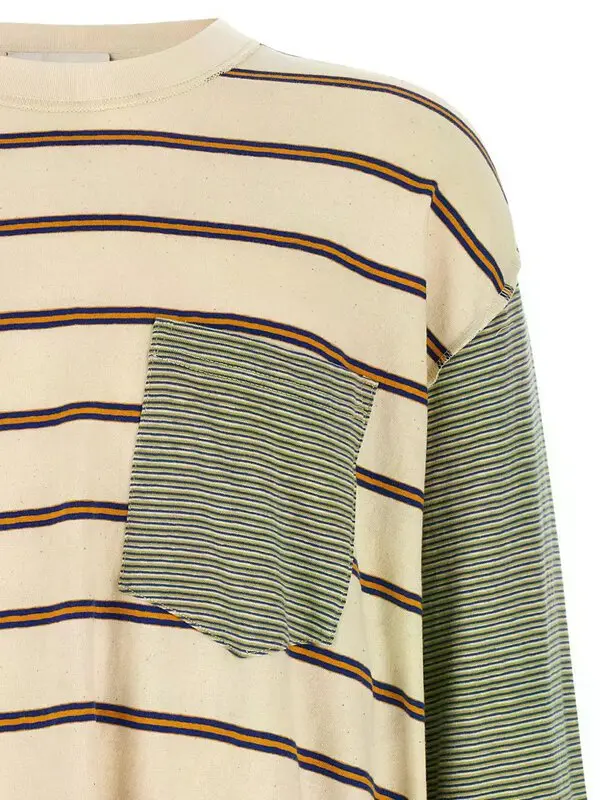 SONG FOR THE MUTE Striped Sweater
