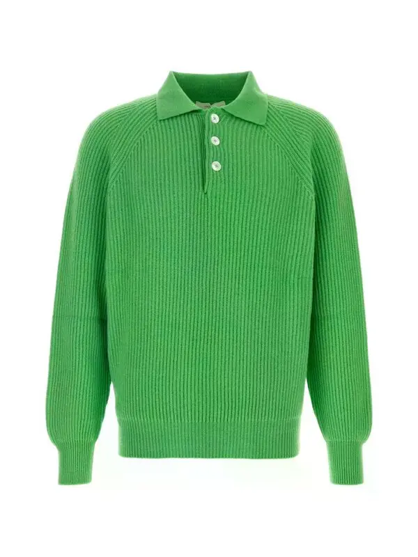 UMIT BENAN Diana Ribbed-knit Cashmere Sweater