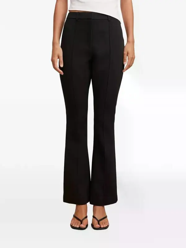 EVER NEW Melanie Pintuck Flared Trousers