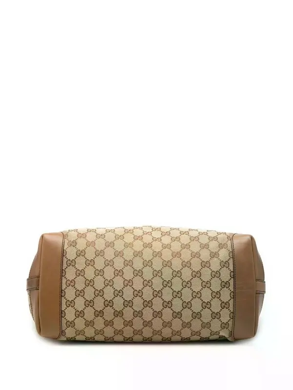 Gucci 2000-2015 Medium Gg Canvas Craft Tote Bag