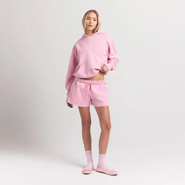 SKIMS Hoodie | Pink | | Cotton Fleece - Halite