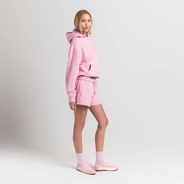 SKIMS Hoodie | Pink | | Cotton Fleece - Halite