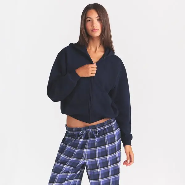 SKIMS Zip Up Hoodie | | Cotton Fleece