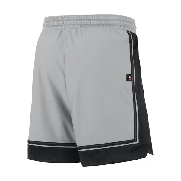Nike San Antonio Spurs Standard Issue 6 Shorts 'flat Silver Black