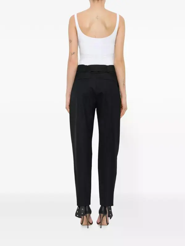 Kenzo Belted Pleated Trousers