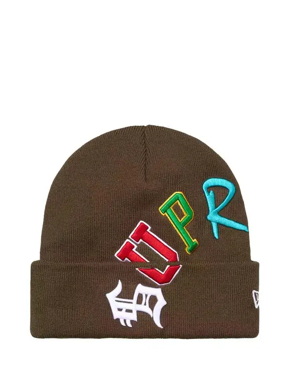 Supreme X New Era ® Arc Beanie Hat - Brown