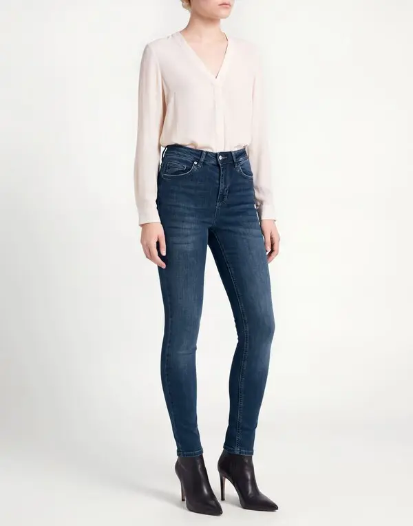 REBEL QUEEN BY LIU •JO Jeans Size Cotton, Elastane