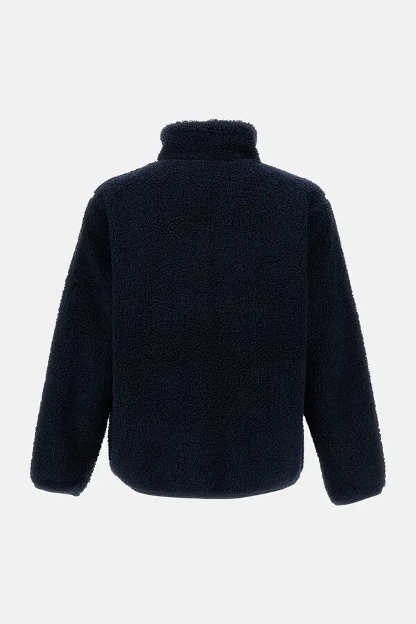 K-WAY Felpa Pascal Sherpa Polar Double - Blu