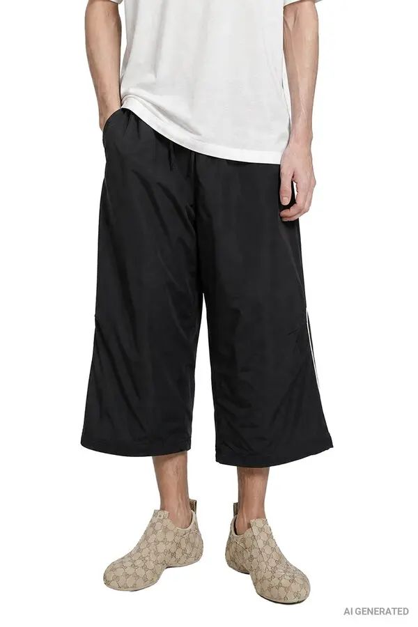 Gucci Interlocking G Cotton Nylon Bermudas