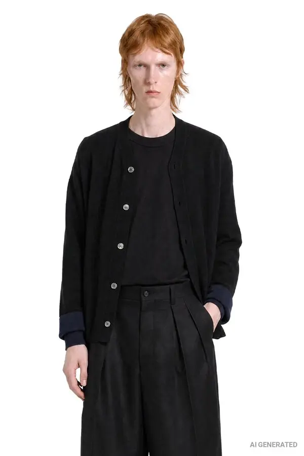 Comme Des Garçons Cotton Cardigan