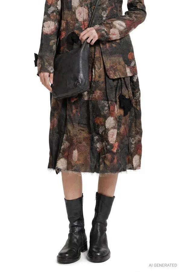 ALEKSANDR MANAMIS Les Portraits Ll Bow Skirt