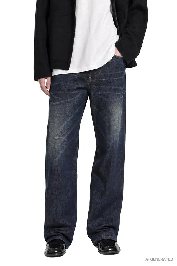 Acne Studios Regular Fit Jeans 2021 - Blue