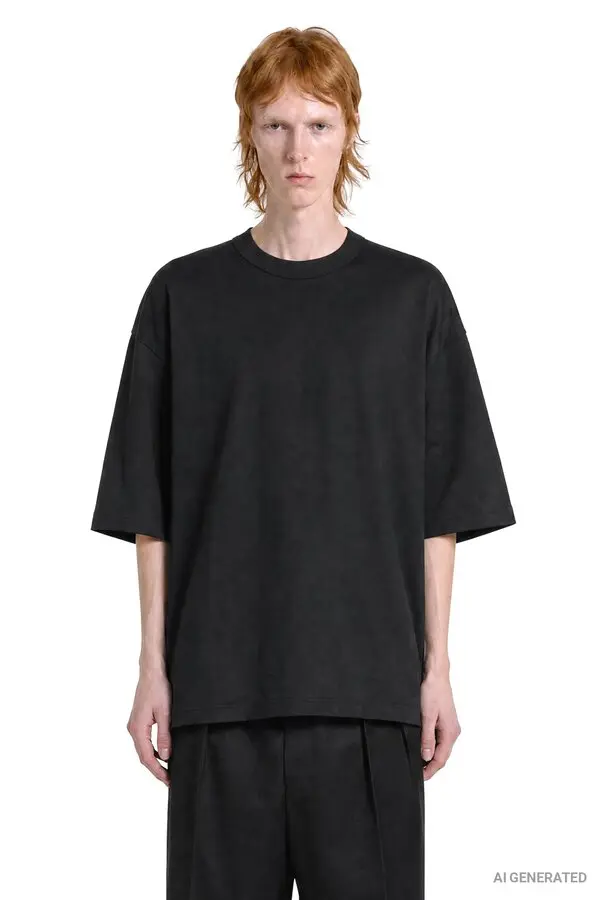 Comme Des Garçons Boxy Cotton T-shirt