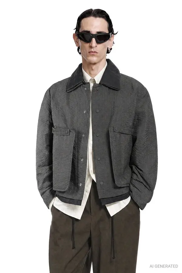 CRAIG GREEN Double Quilt Worker Jacket