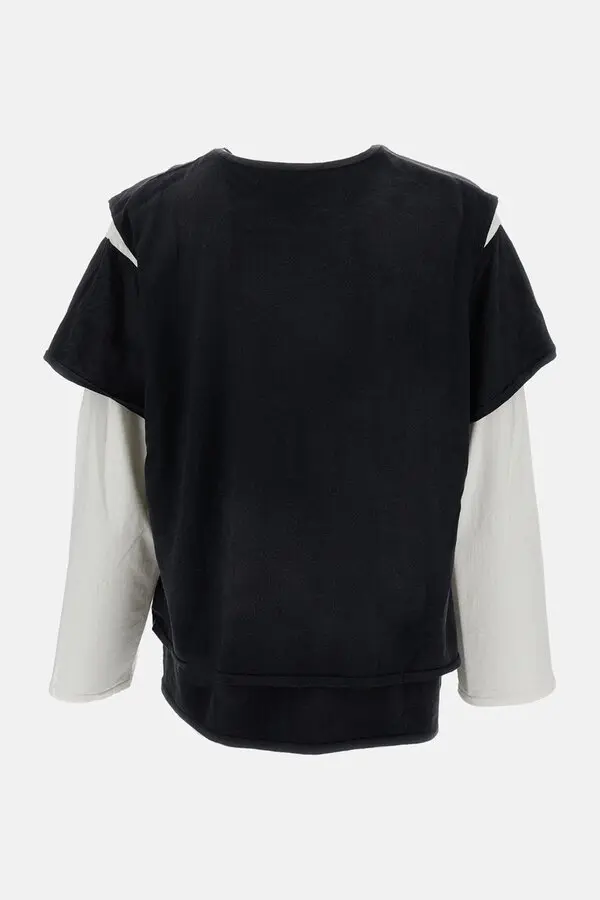 FOUND Maglietta Triplo Strato - Black