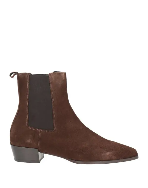 JONAK Papaye Ankle Boots Dark Size Leather