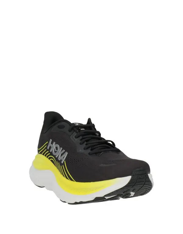 HOKA® Clifton Sneakers Size Textile Fibers - Black