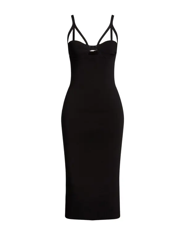 Khaite Midi Dress Size Viscose, Polyester
