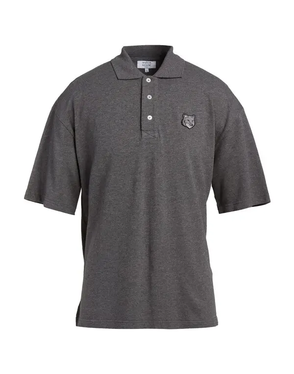 Maison Kitsuné Polo Shirt Size Cotton - Grey
