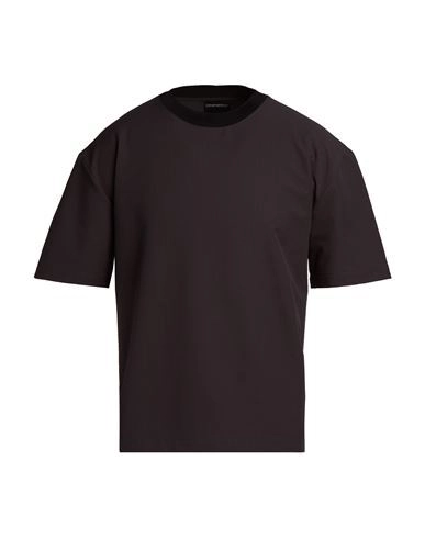 Emporio Armani T-shirt Size Polyester, Elastomultiester - Grey