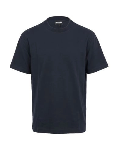 Emporio Armani T-shirt Size Polyester, Elastomultiester - Navy