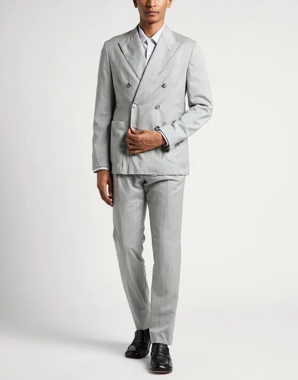 MANUEL RITZ Suit Size Virgin Wool