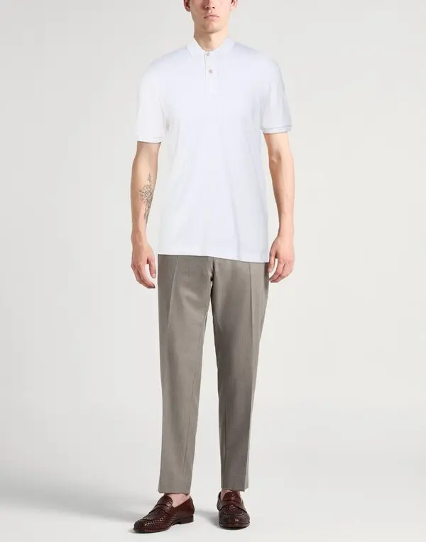 Eleventy Polo Shirt Size Cotton - White