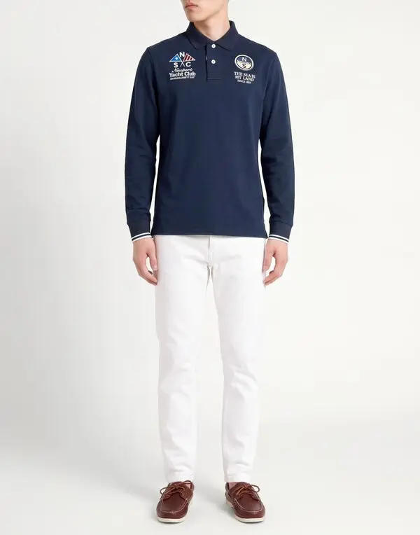 NORTH SAILS Polo Shirt Midnight Size Cotton