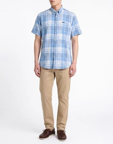 Barbour Shirt Azure Size Linen, Lyocell