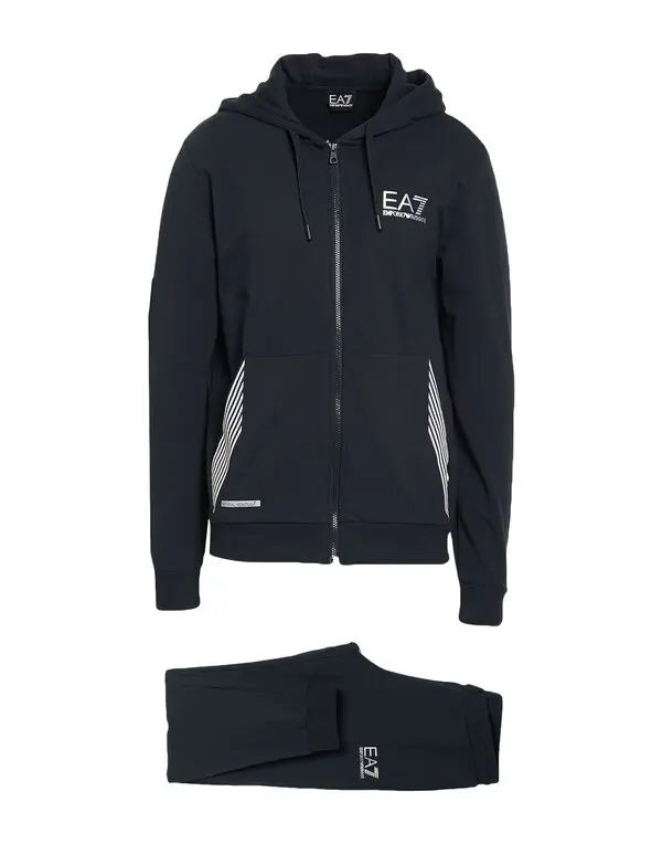 EA7 Tracksuit Midnight Size Cotton, Polyester, Elastane