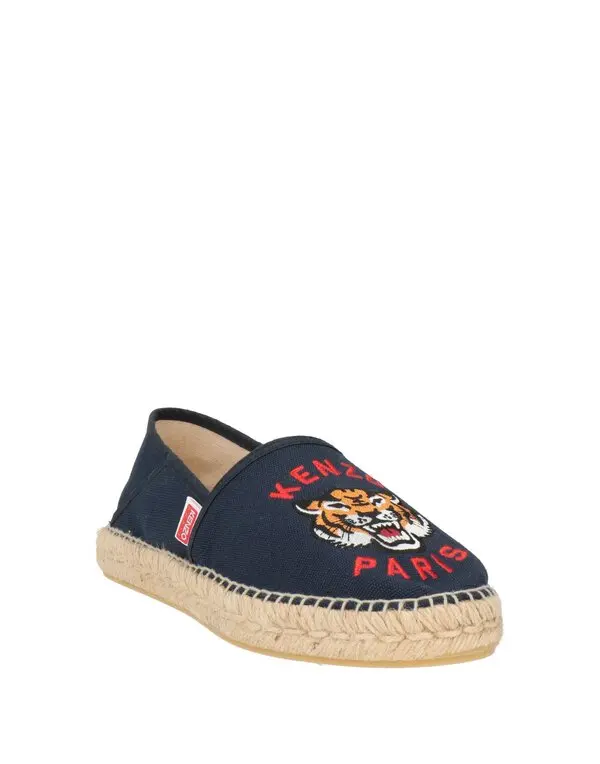 Kenzo Espadrilles Size Textile Fibers - Blue