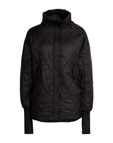 LA FILLE DES FLEURS Puffer Size Nylon - Black
