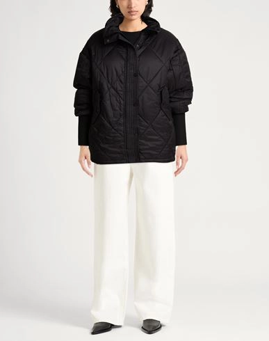 LA FILLE DES FLEURS Puffer Size Nylon - Black