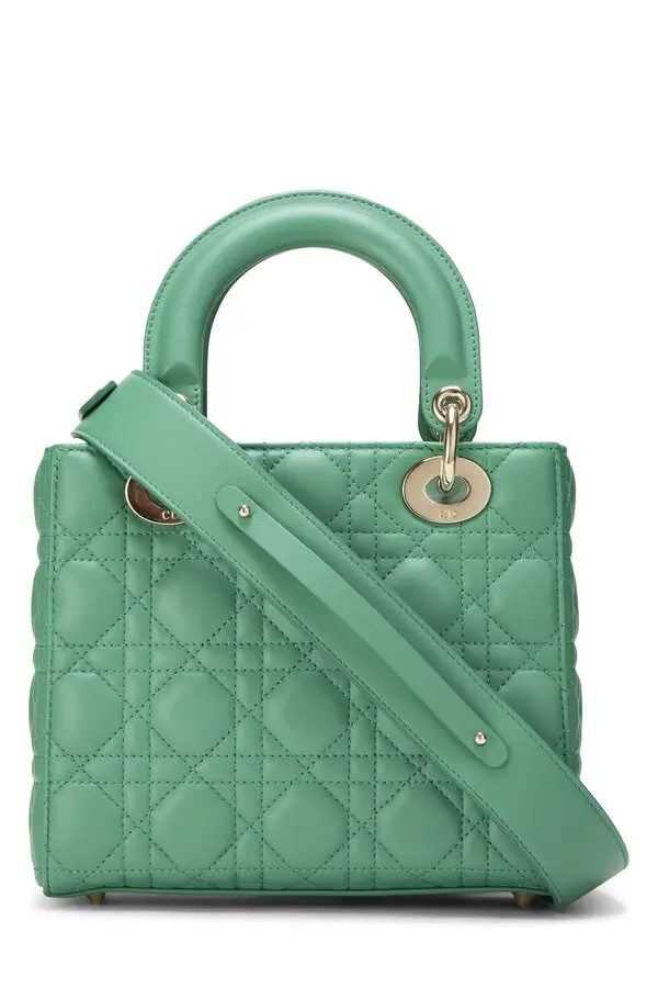 Dior Cannage Quilted Lambskin Lady