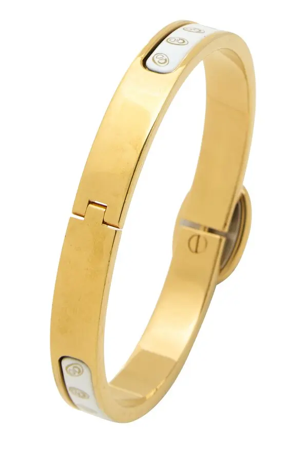 Hermès Chaine D'ancre Bracelet Pm - White