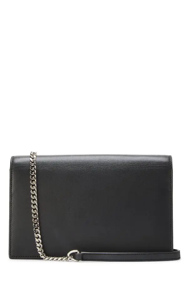 Saint Laurent Calfskin Embellished Kate Tassel Wallet On Chain