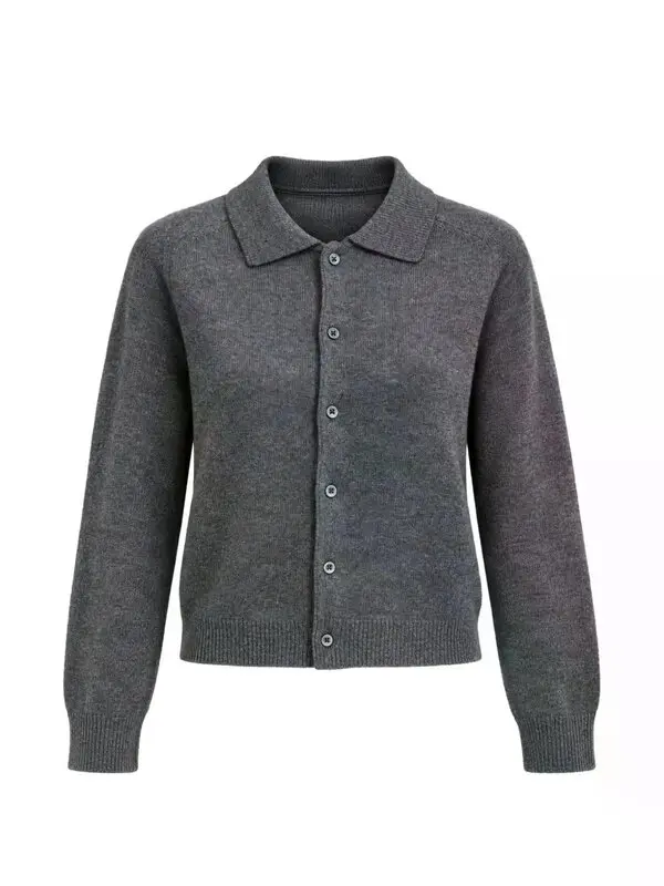 DUNST Button-up Collared Cardigan