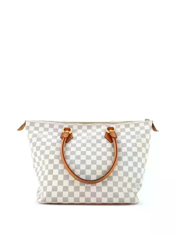 LOUIS VUITTON Saleya Handbag Damier Mm Tote Bag - White