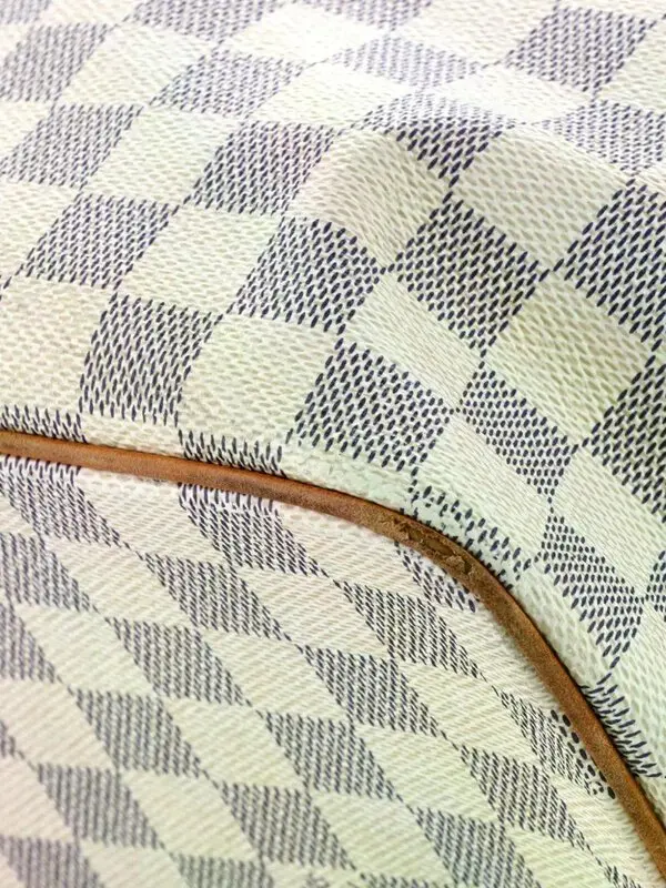 LOUIS VUITTON Saleya Handbag Damier Mm Tote Bag - White