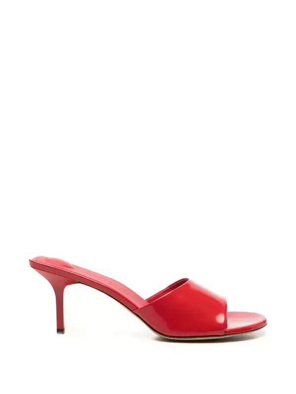 Jacquemus Cubisto Mules - Red
