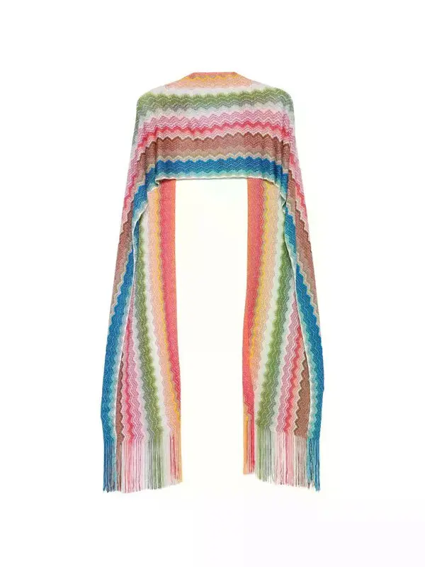 Missoni Chevron Fringed Scarf