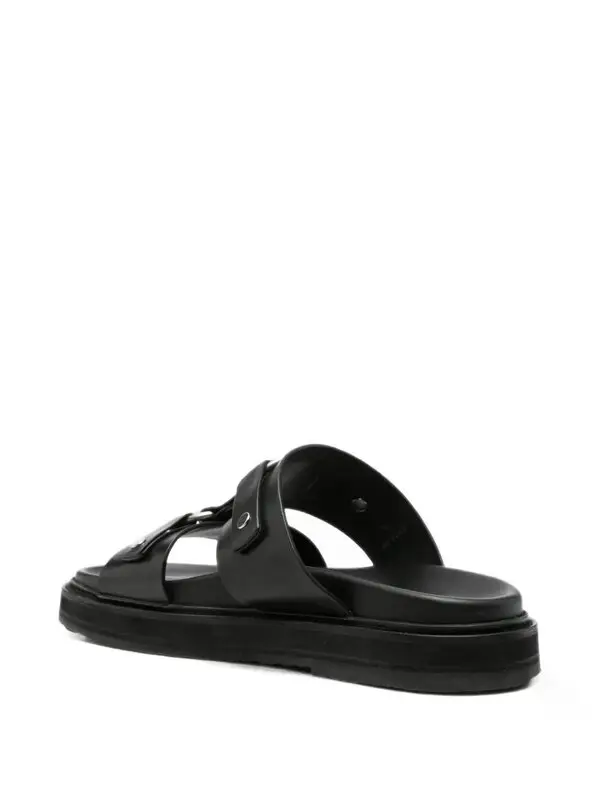 Celine Double-strap Leather Sandals