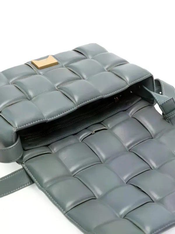 Bottega Veneta 2010s Cassette Intrecciato Shoulder Bag