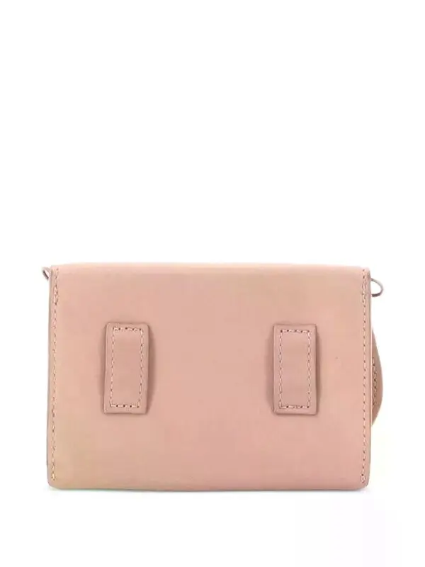 Dior Saddle Nano Pouch Leather Belt Bag - Neutrals