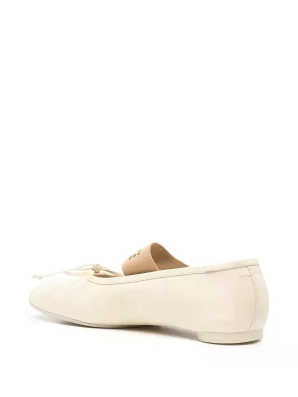 MAISON MARGIELA Anatomic Numeric-strap Ballet Flats