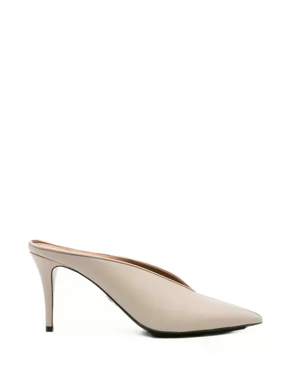 Stella McCartney Pointed-toe V-cut Mules