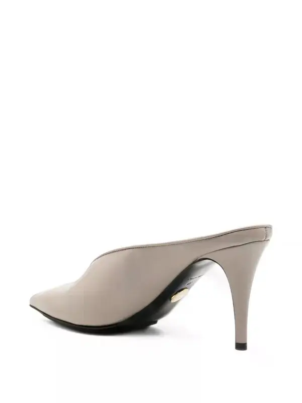 Stella McCartney Pointed-toe V-cut Mules