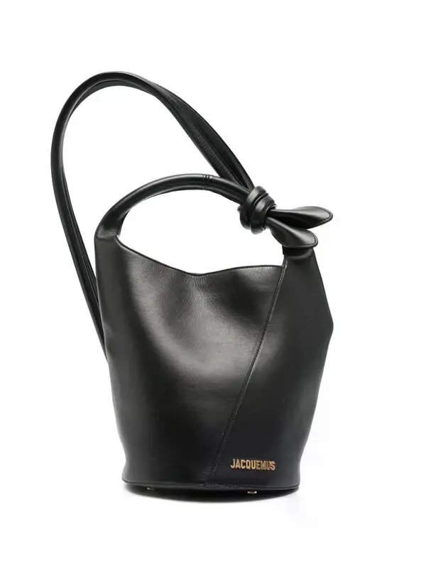 Jacquemus Le Petit Tourni Bucket Bag - Black