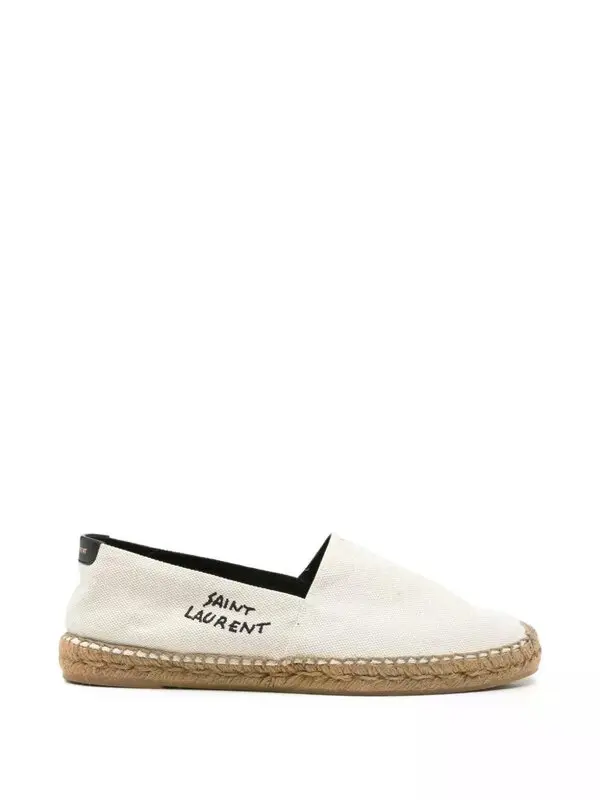 Saint Laurent Logo-embroidered Espadrilles