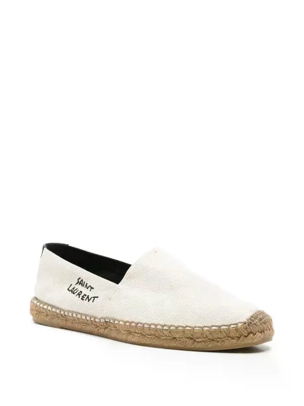 Saint Laurent Logo-embroidered Espadrilles
